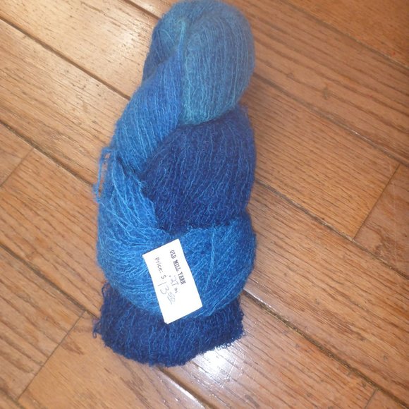 Old Mill Yarn | Office | Large Hank Hand Dyed Loop Mohair Wool Blend ...